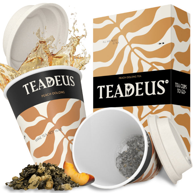 Peach Oolong Tea Cups To Go